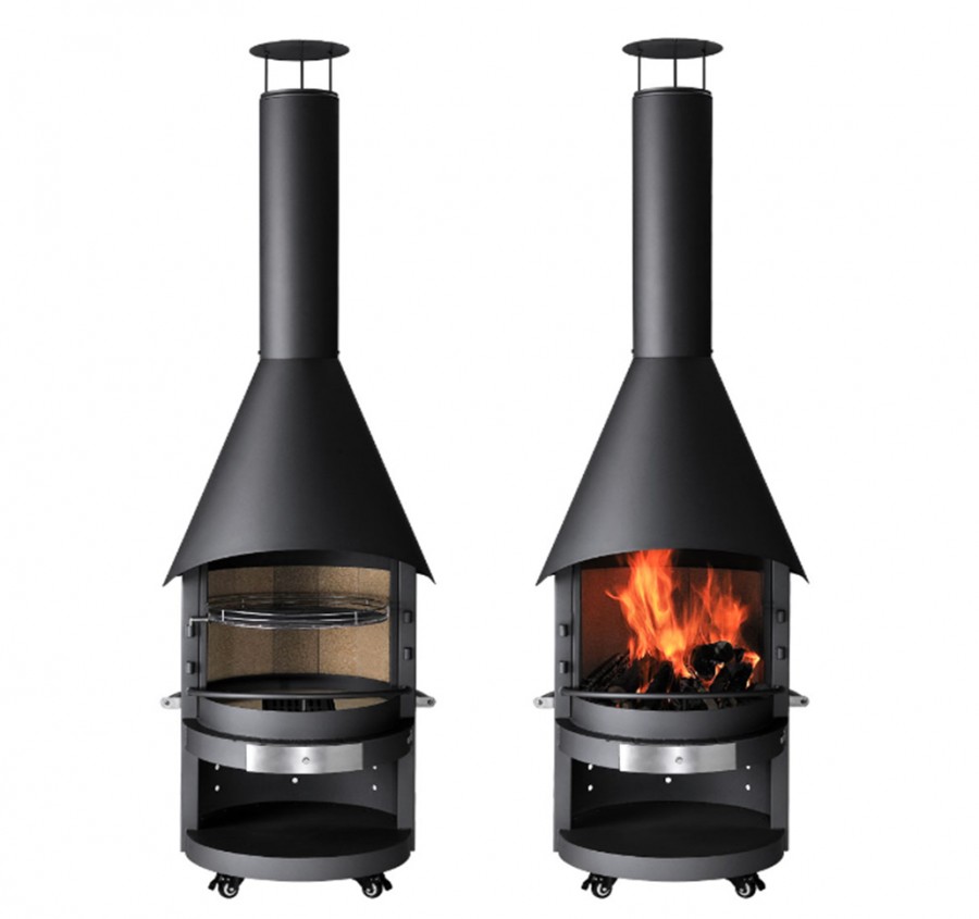 Steel | BBQ Fireplaces from Mercatus Germany